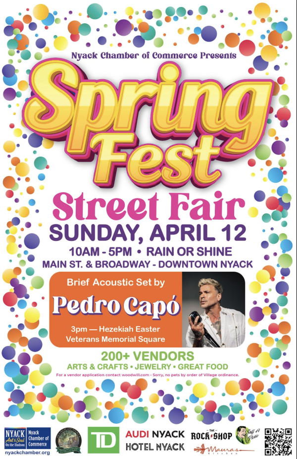 SpringFest Street Fair – April 12, 2026 – Nyack Chamber of Commerce